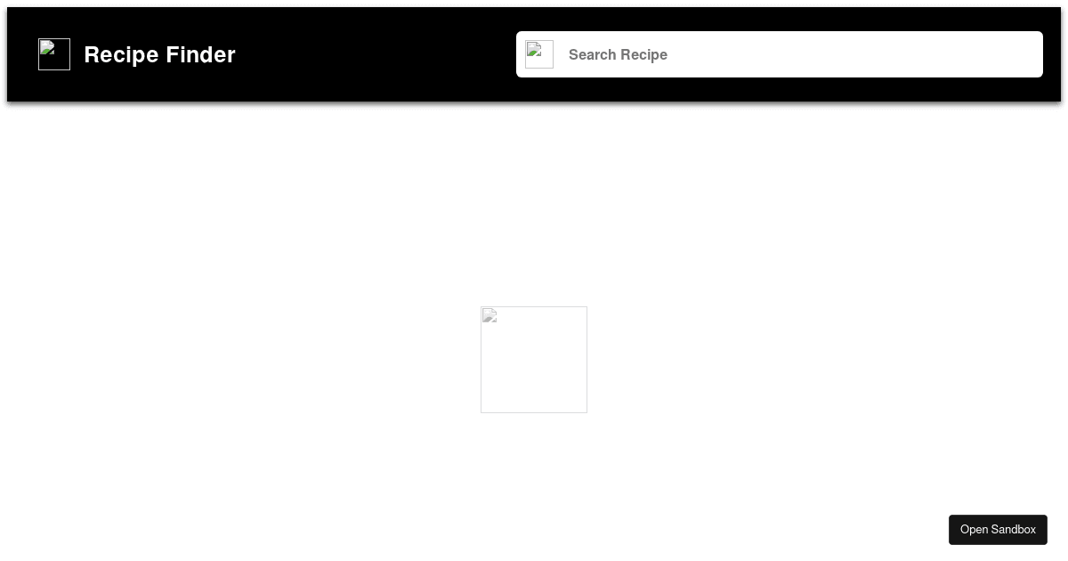 food-recipe - Codesandbox