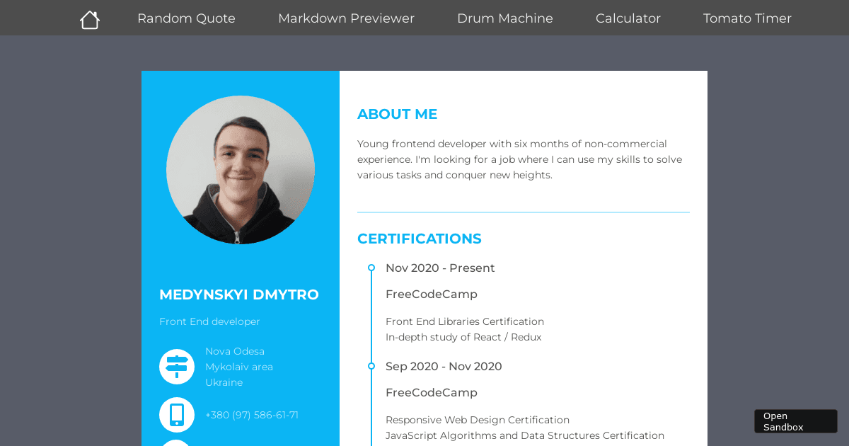 random_quote_machine - Codesandbox