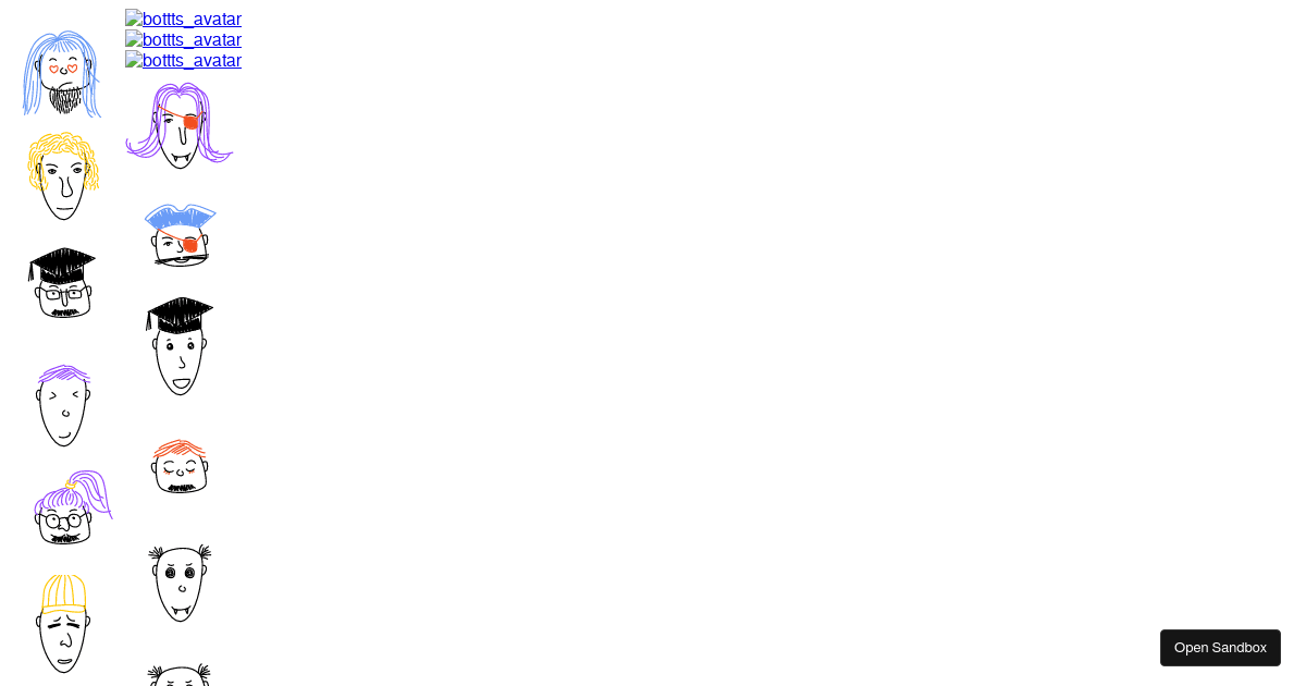 react-random-avatar (forked) - Codesandbox