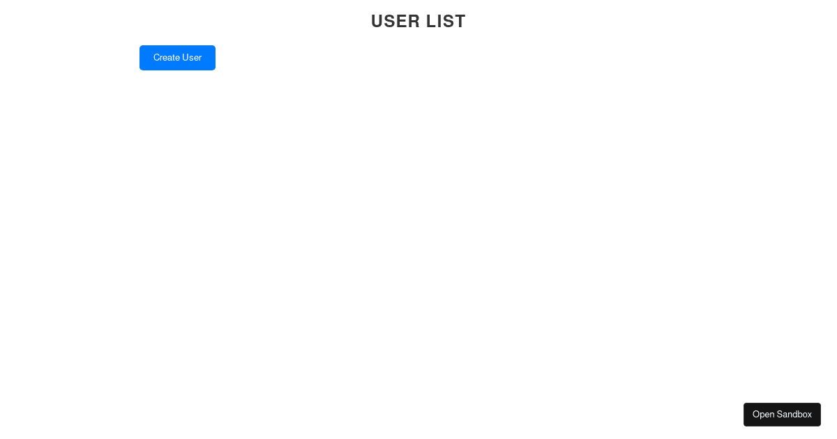 user-dashboard - Codesandbox