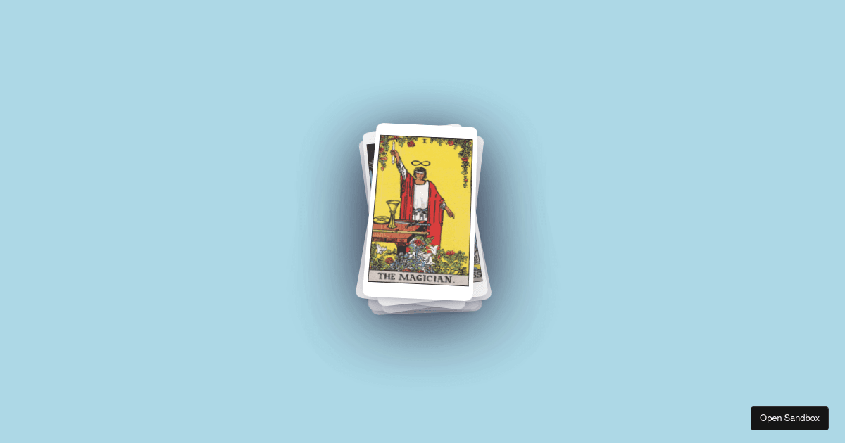 spring-cards-stack - Codesandbox