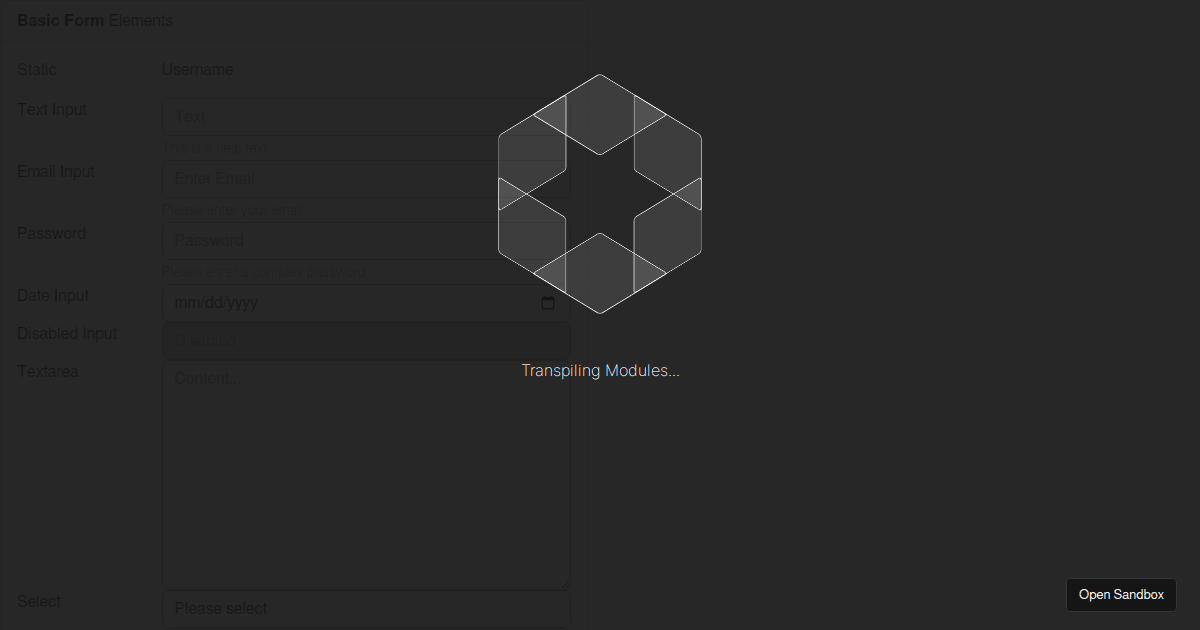 Form_coreui - Codesandbox