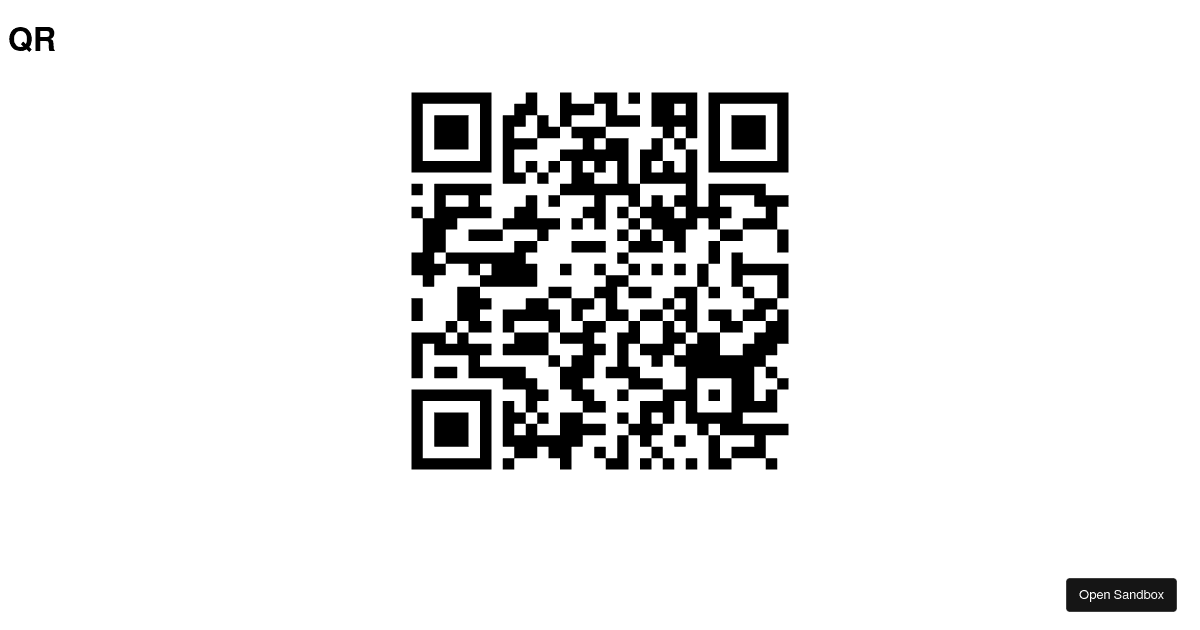 padgad336/qr-generator-react - Codesandbox