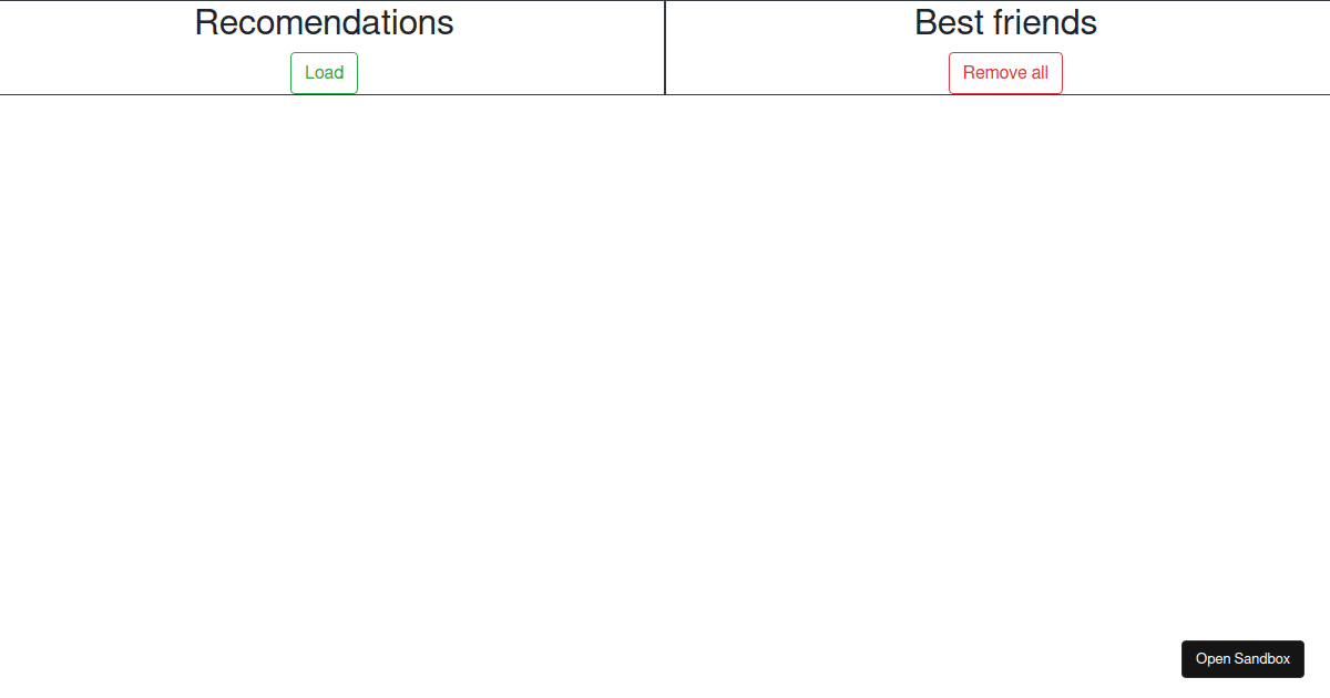 Redux 8 lab - Codesandbox