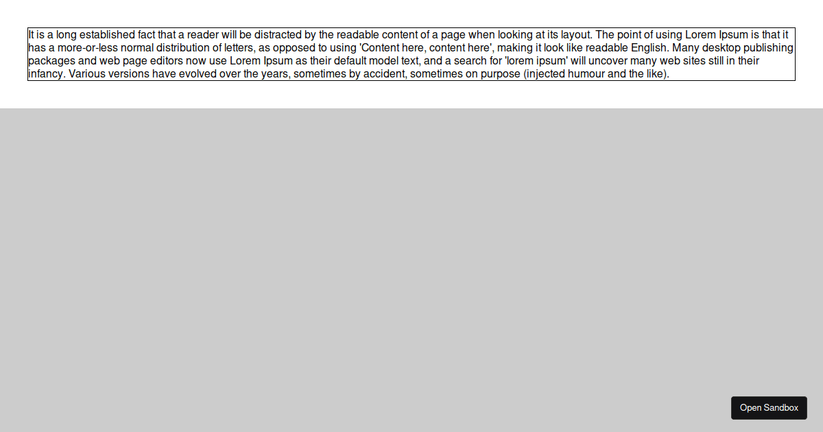 Framer Motion 2: Layout animations - Codesandbox