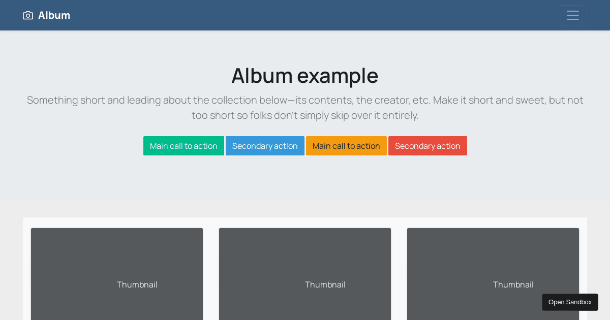 Custom Bootstrap With Sass Codesandbox 5885