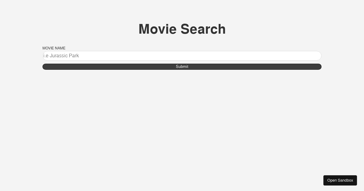 Iamsbharti/movie-search - Codesandbox
