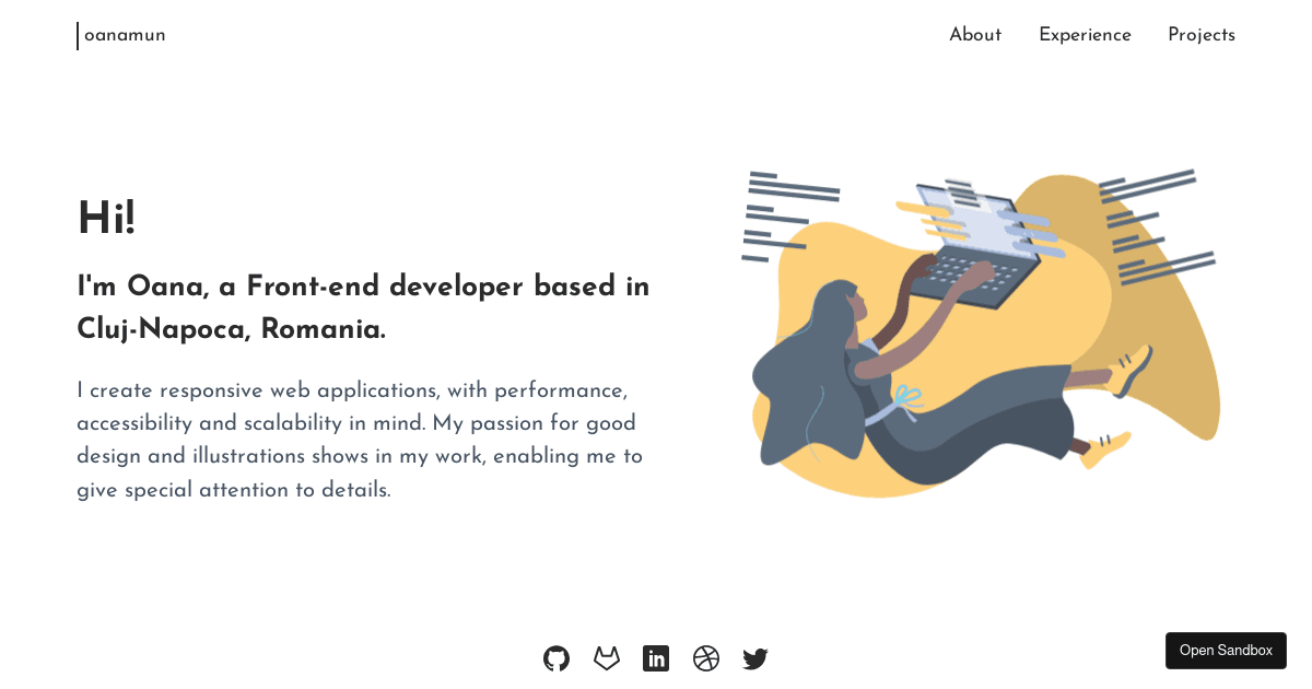 oanamun - Codesandbox