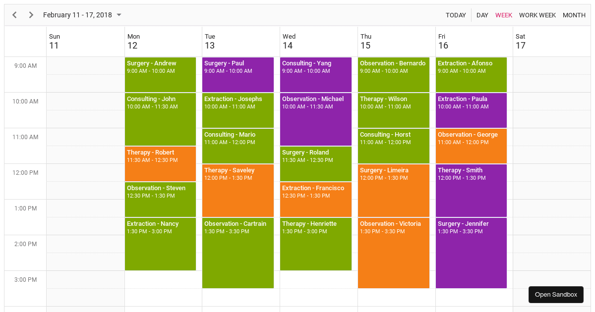 Scheduler-editor-template - Codesandbox