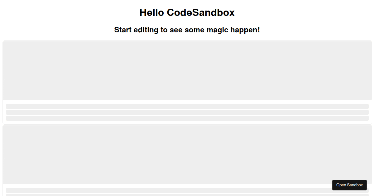 react-link-preview demo - Codesandbox