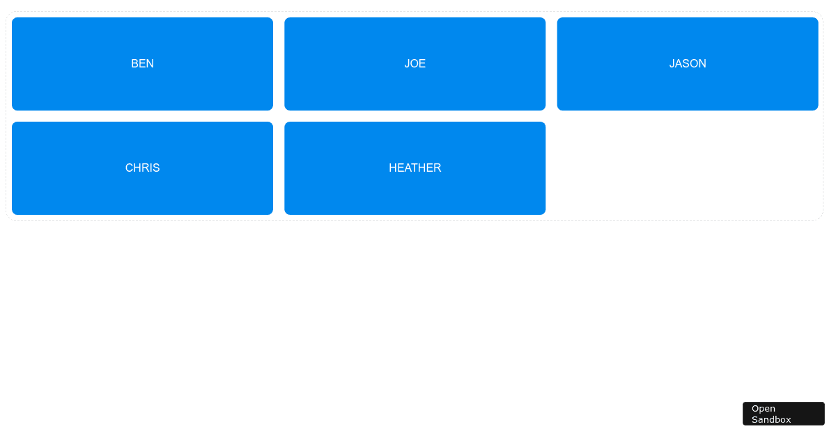 react-grid-dnd-example - Codesandbox