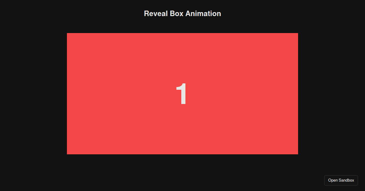 scroll-reveal - Codesandbox