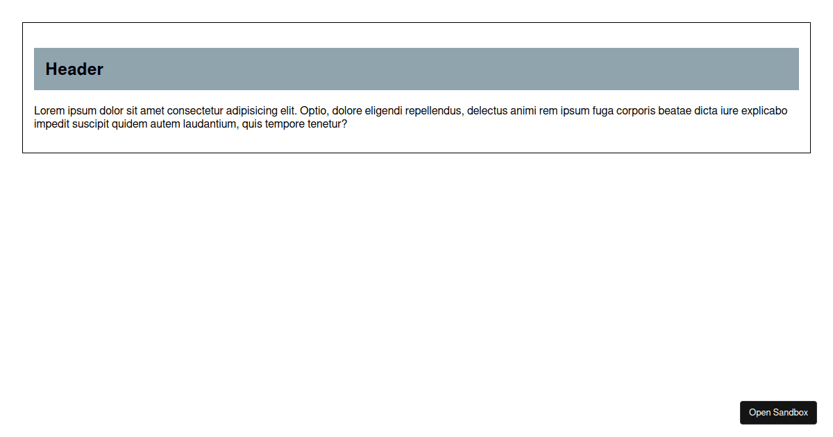 negative margin question - Codesandbox