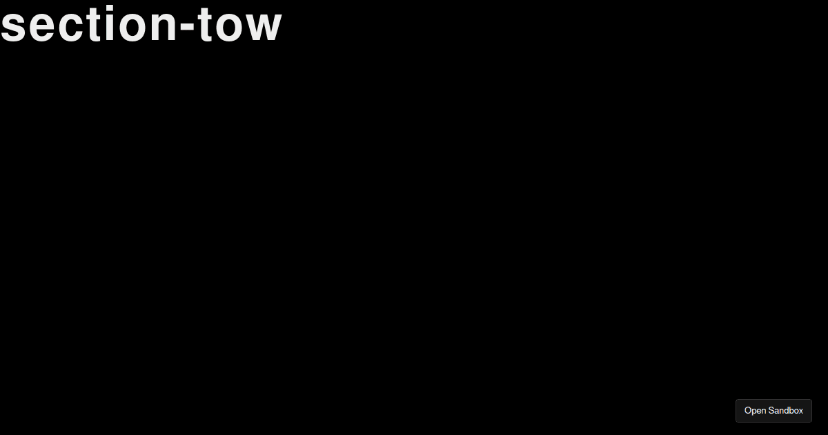 stop scrolling in certen section - Codesandbox