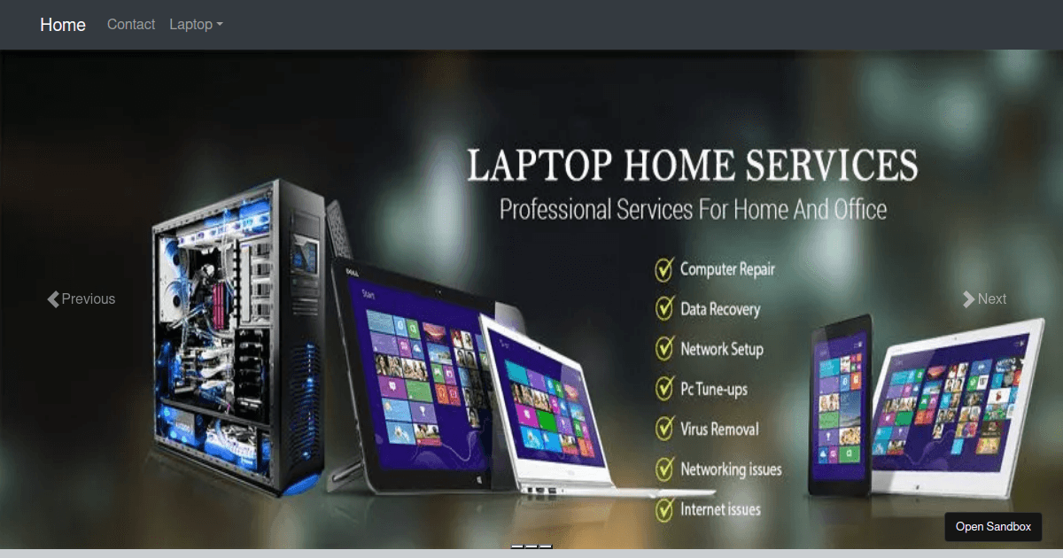 LAPTOP - Codesandbox