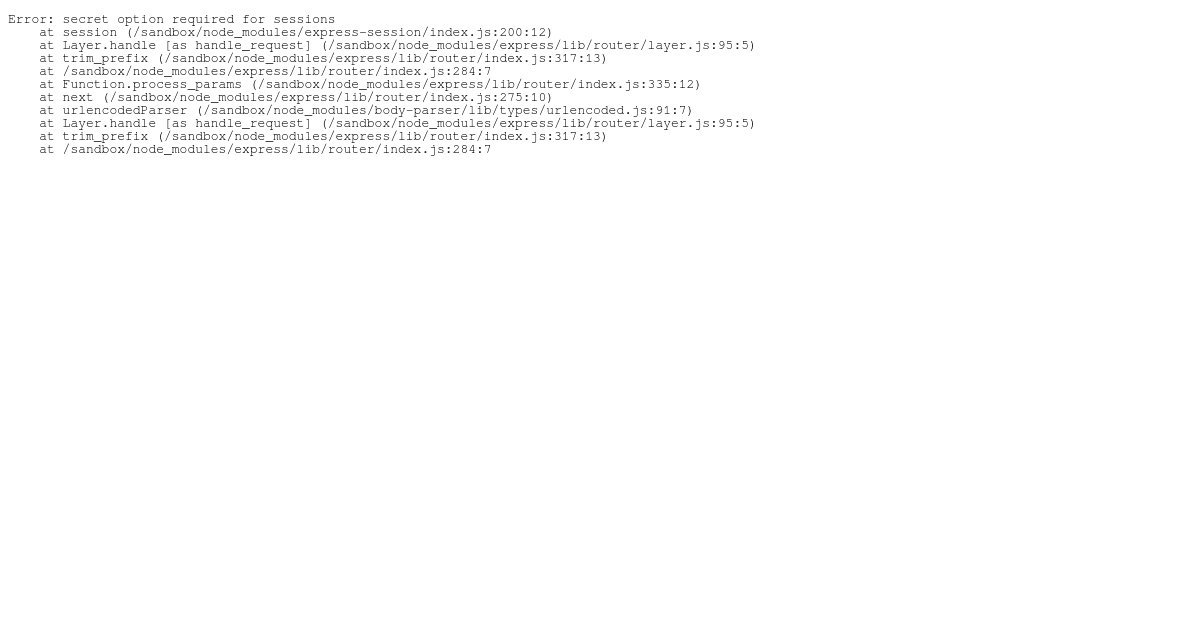 fcc-advanced-node-and-express - Codesandbox fcc-advanced-node-and-express - Codesandbox