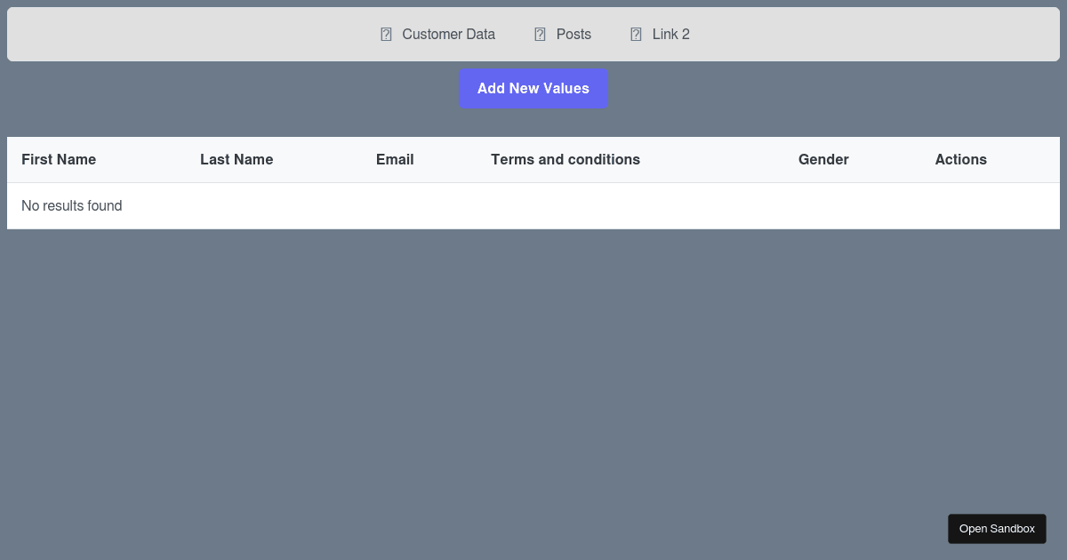 datatable-formik-redux (forked) - Codesandbox