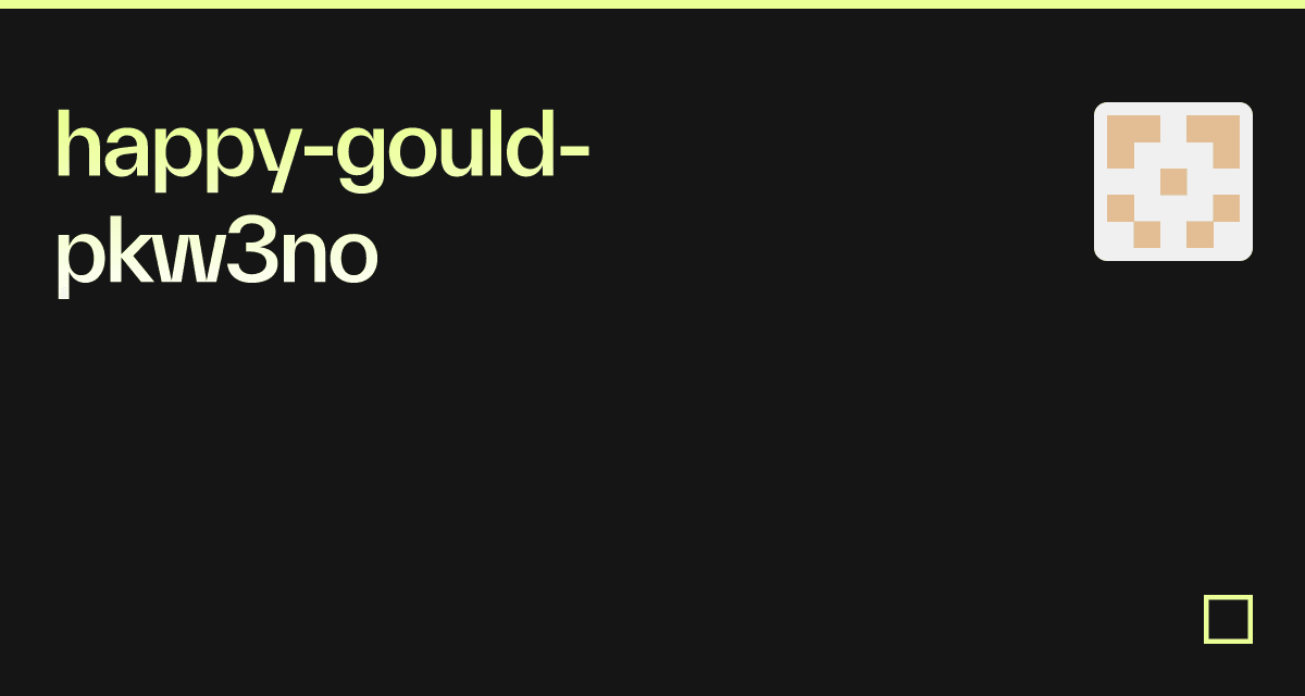happy-gould-pkw3no - Codesandbox
