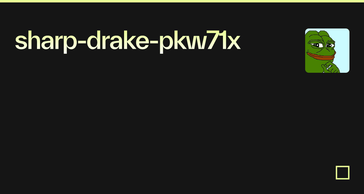 sharp-drake-pkw71x - Codesandbox