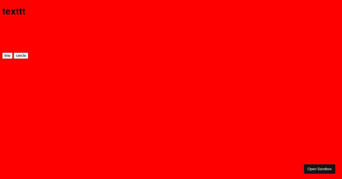 button active forme geometrique - Codesandbox