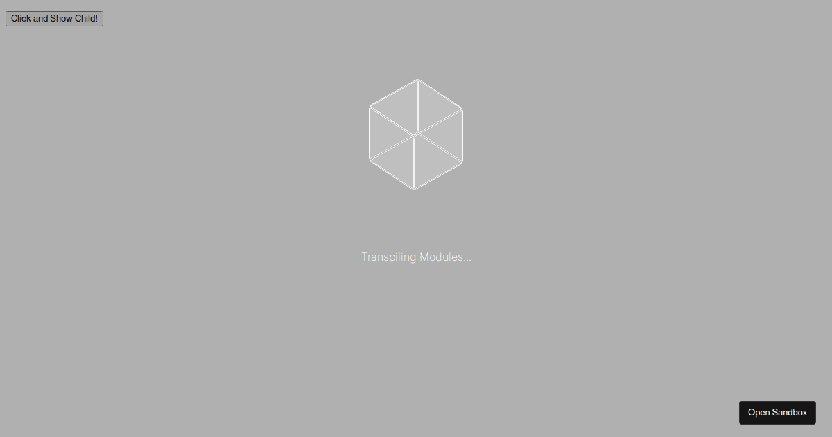 Example Reactmemo Codesandbox