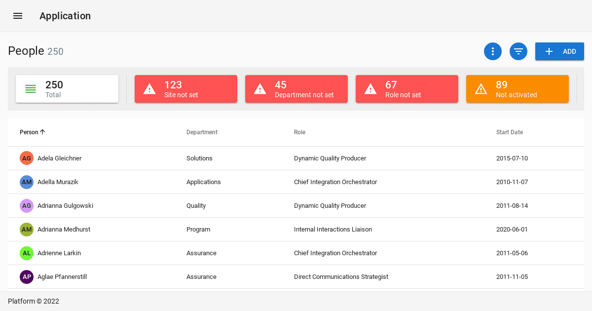 Vuetify List Data Iterator Codesandbox