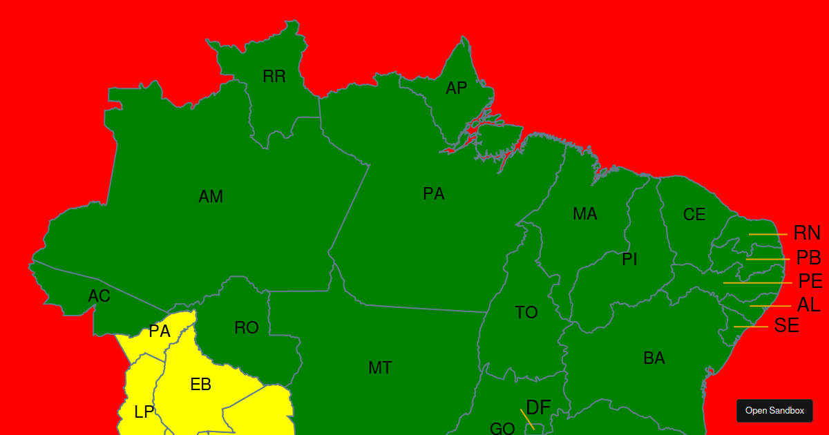 Brazil state map - Codesandbox
