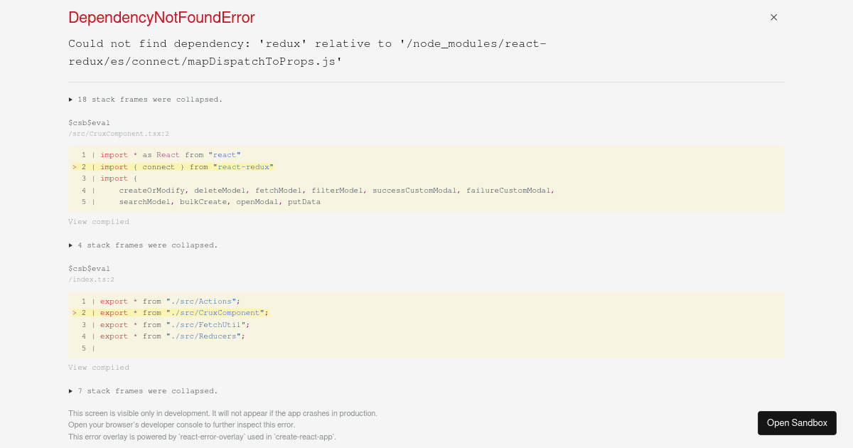react-crux - Codesandbox