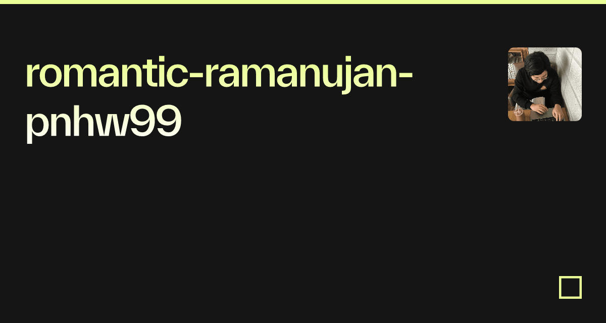 romantic-ramanujan-pnhw99 - Codesandbox