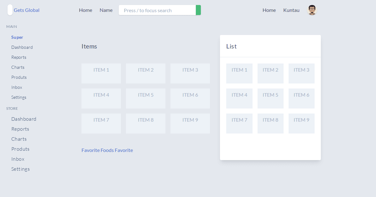Cashier Web UI - Codesandbox