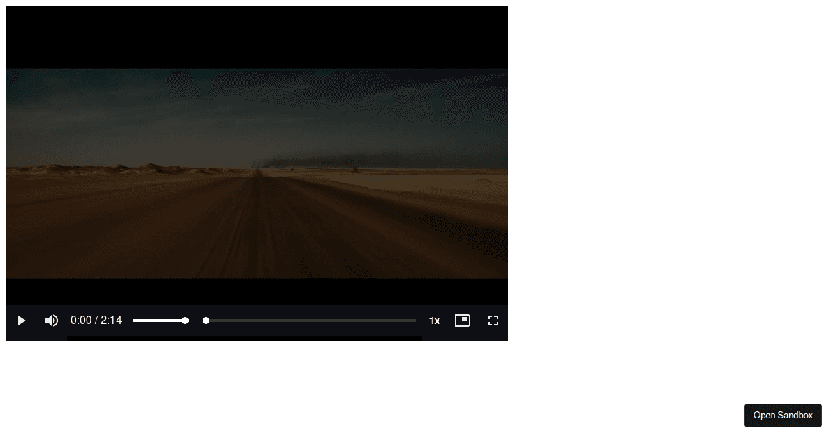 mux-video-plus-media-chrome - Codesandbox