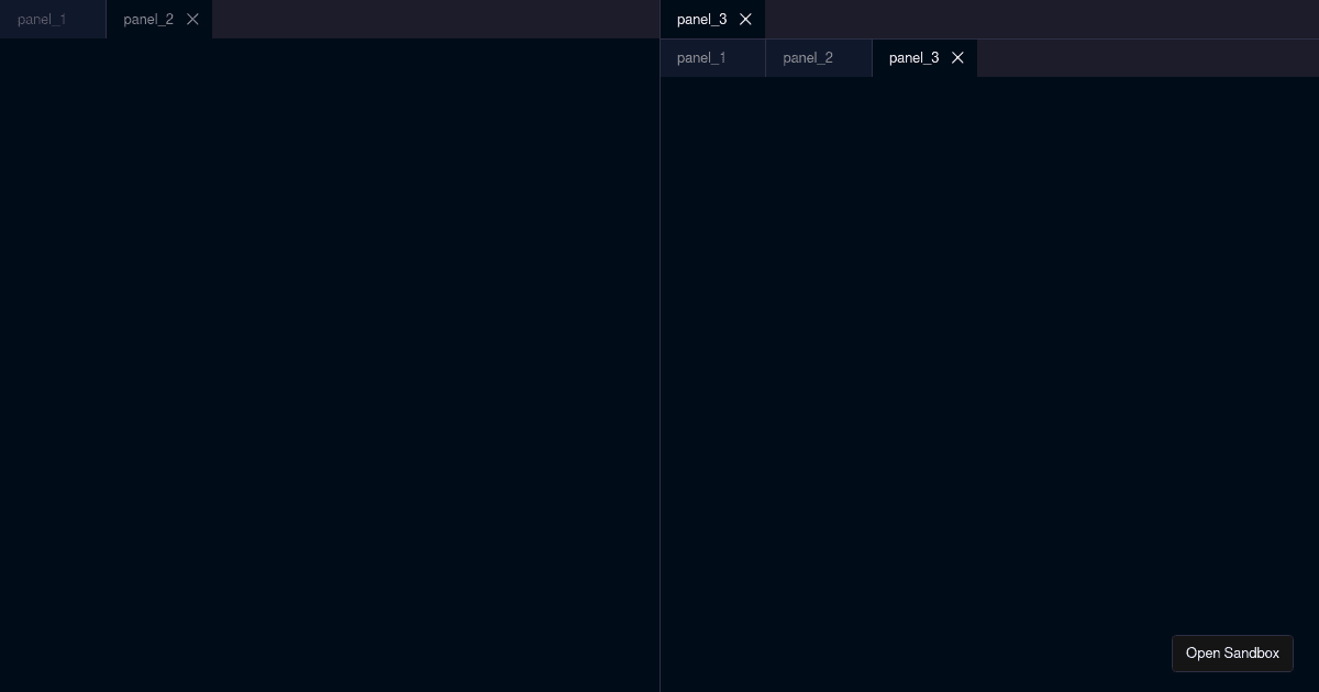 nested-dockview - Codesandbox