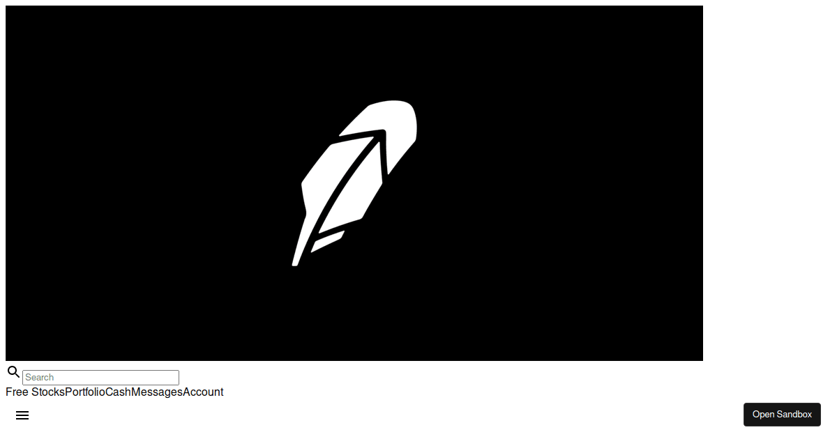 robinhood-clone - Codesandbox