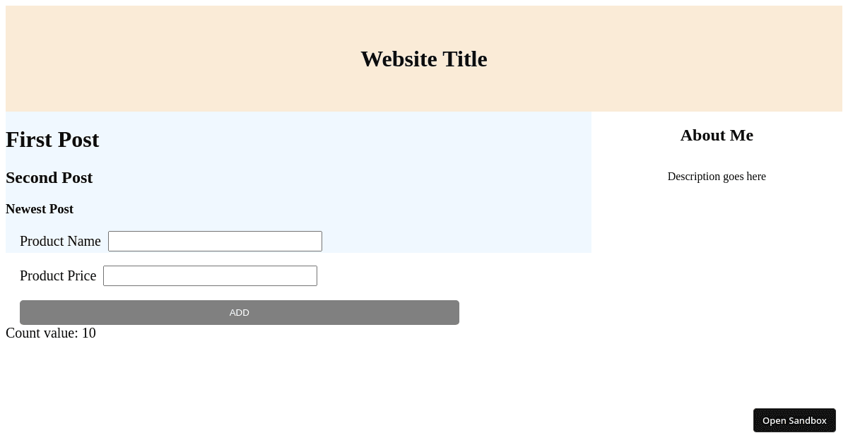 class-7-react - Codesandbox