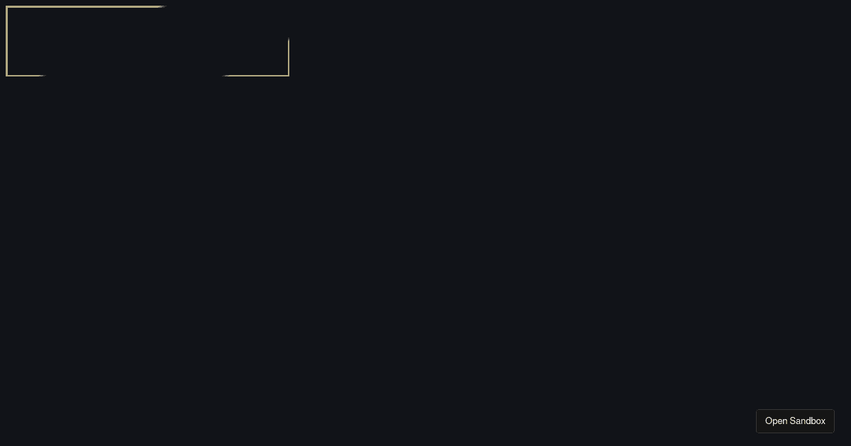 Border Gradient Codesandbox 5959