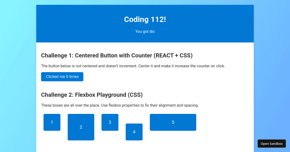 React Hooks > useEffect and useState (forked) - Codesandbox