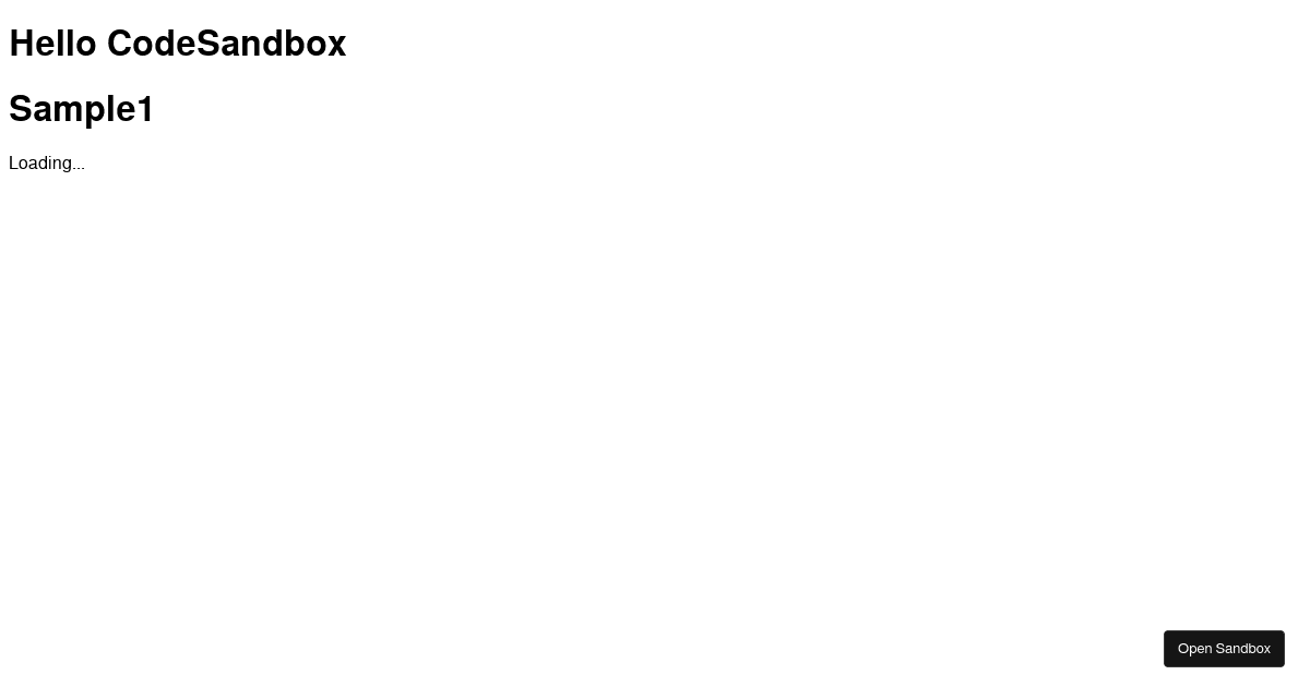 loadable-components_delay - Codesandbox