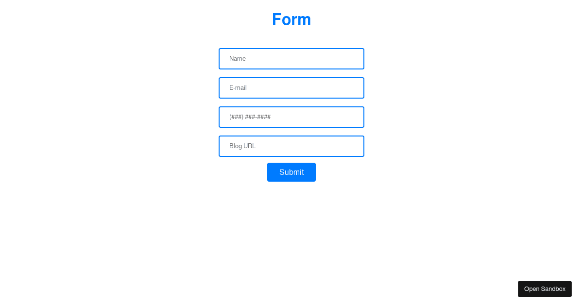 Rivian Interview - Codesandbox