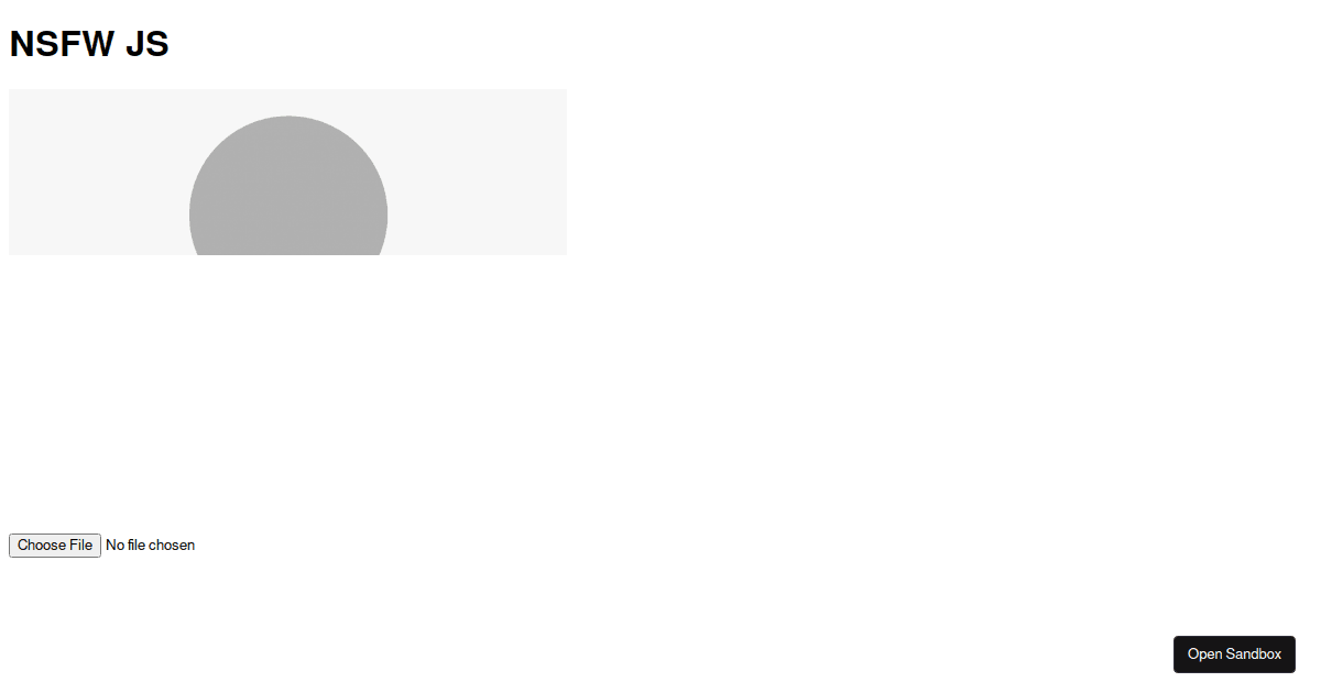 arielmagbanua/tfjs.nsfwjs - Codesandbox