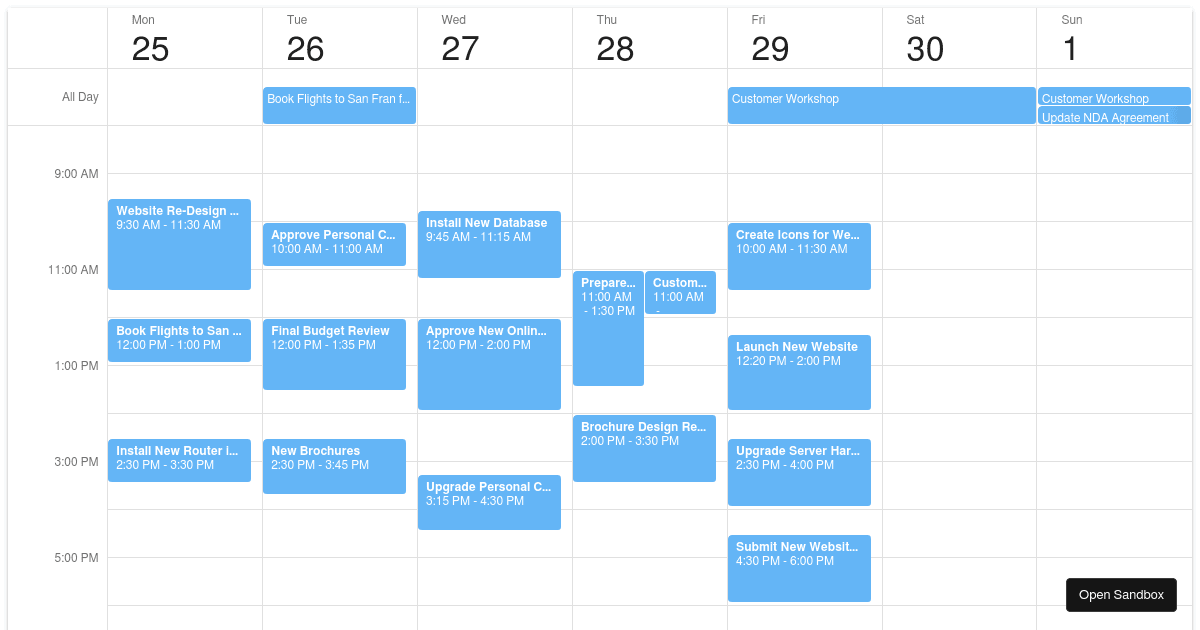 Devextreme React Scheduler For Material Ui Codesandbox