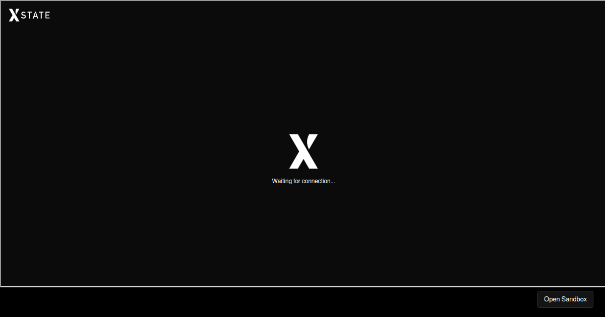 Spiriocast Camera Flow - state chart - Codesandbox