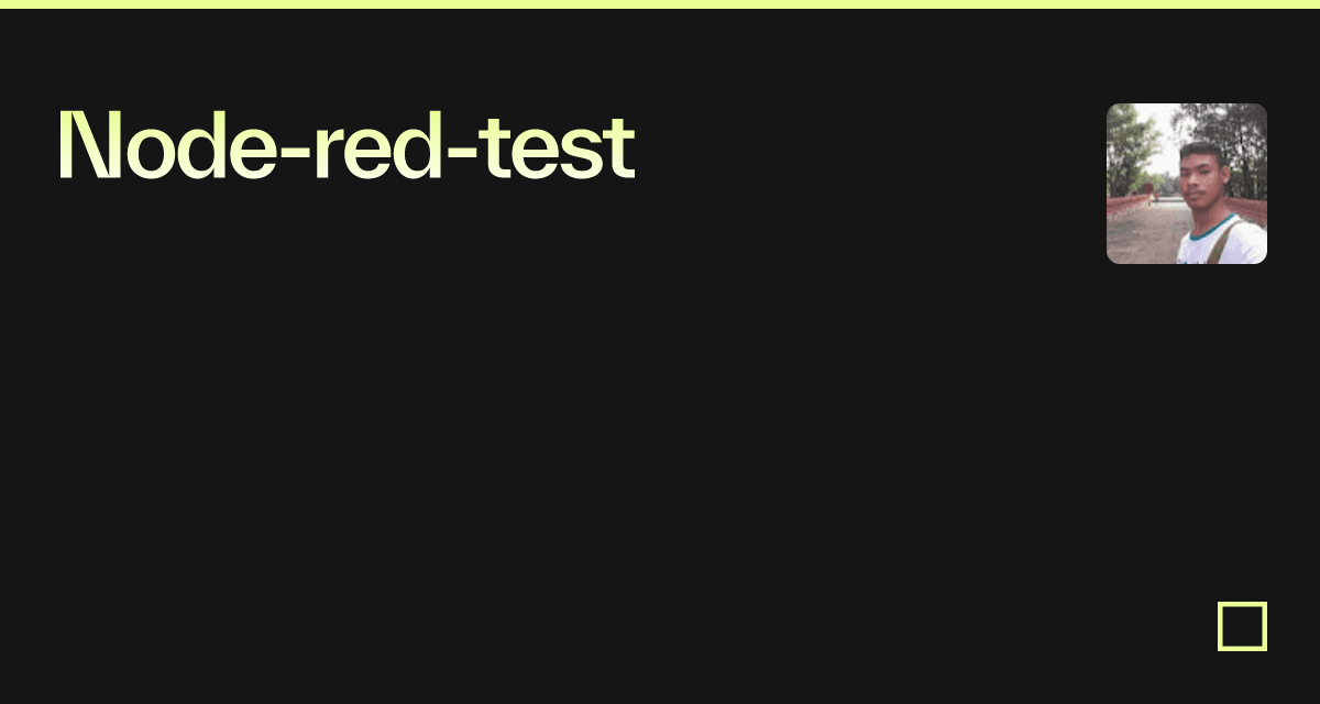 Node-red-test - Codesandbox