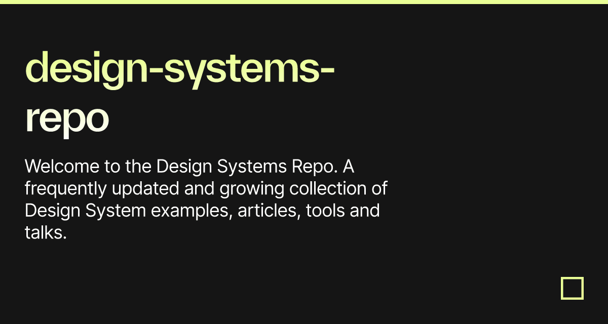 design-systems-repo - Codesandbox