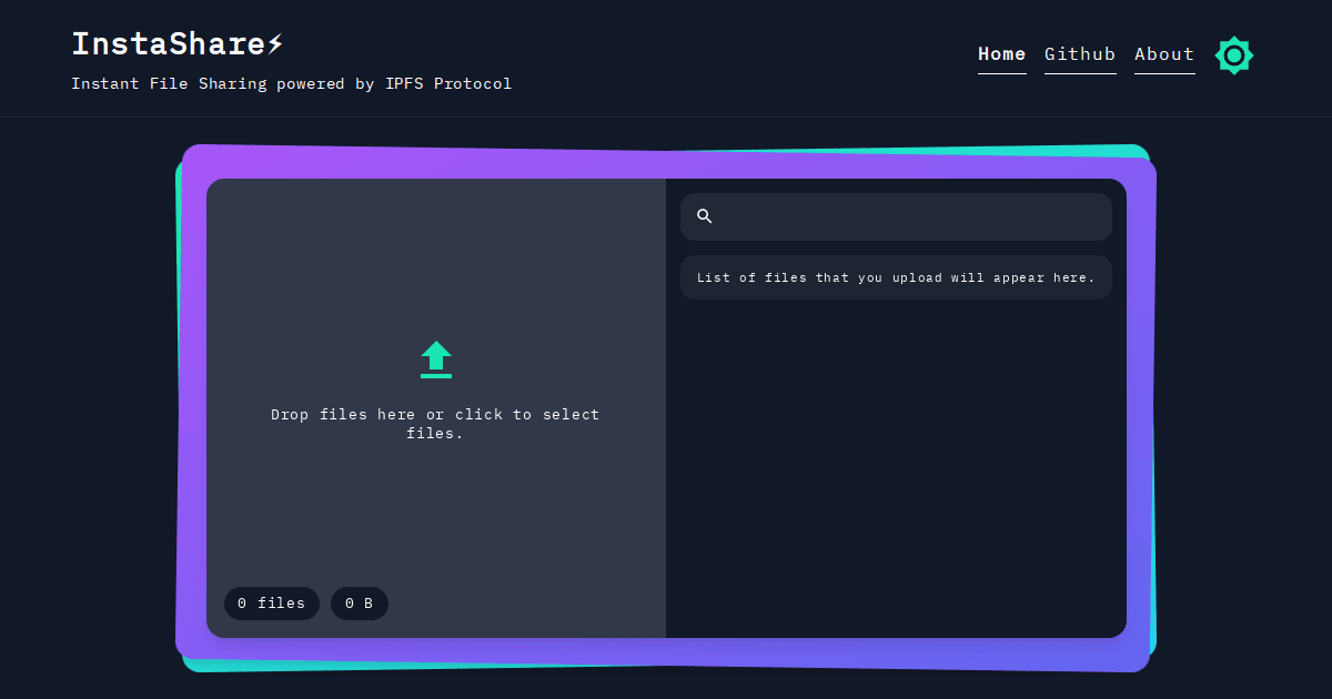 insta-share - Codesandbox