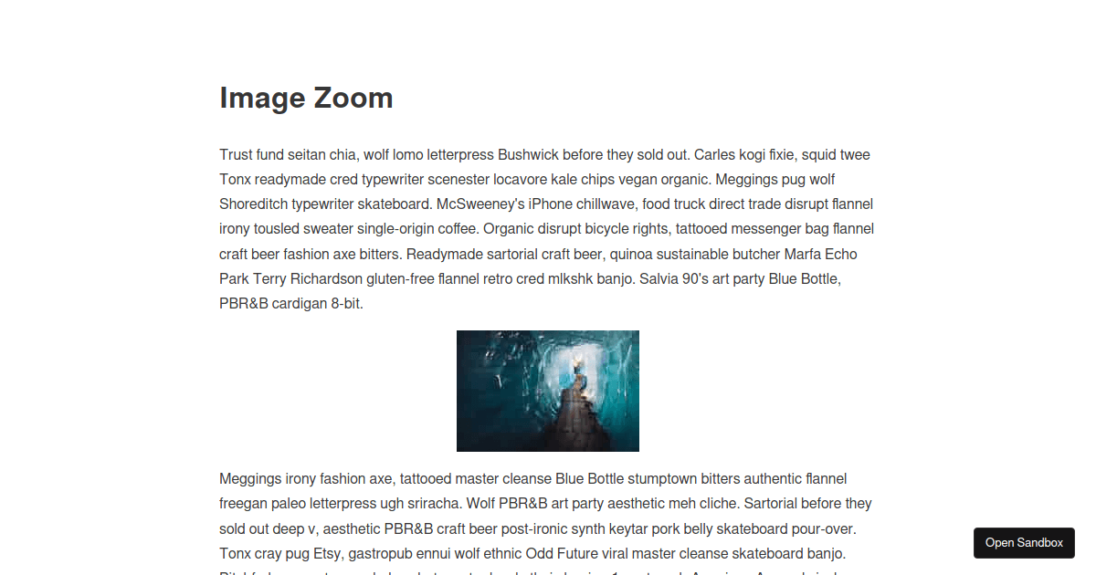react-medium-image-zoom example (forked) - Codesandbox react-medium-image-zoom example (forked) - Codesandbox