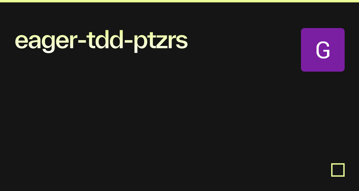 eager-tdd-ptzrs - Codesandbox