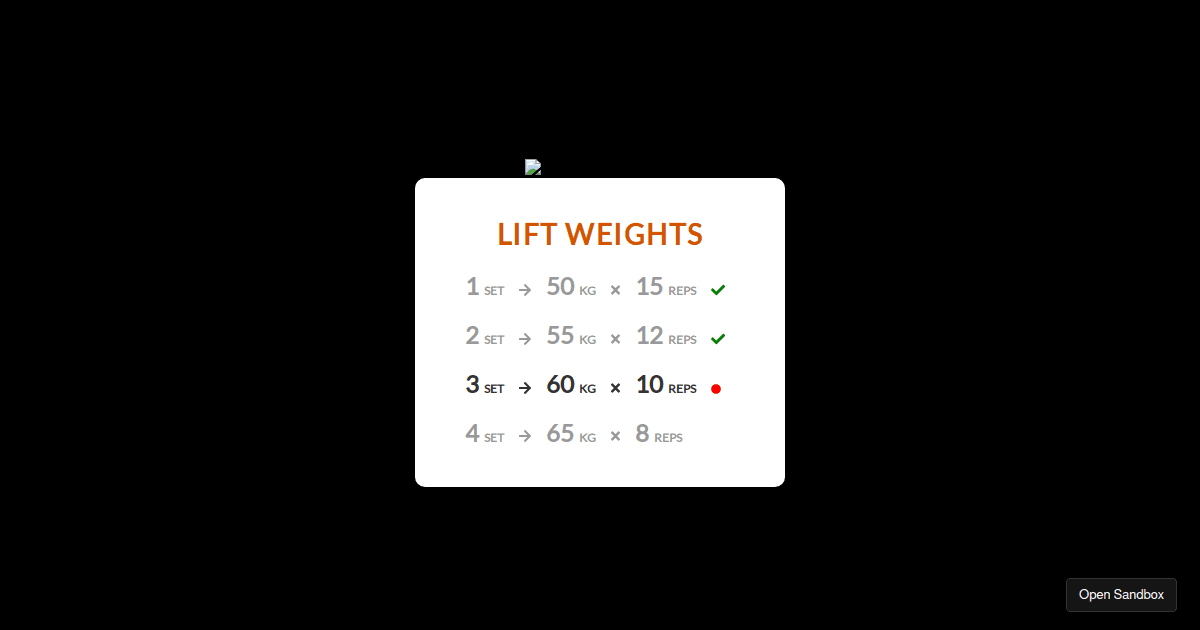 karthicktam/4-Workout-tracker-design - Codesandbox