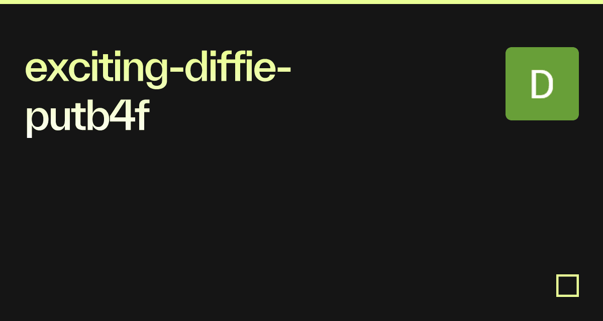 exciting-diffie-putb4f - Codesandbox