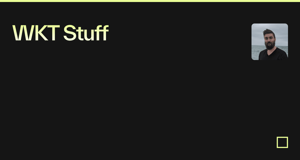 WKT Stuff - Codesandbox