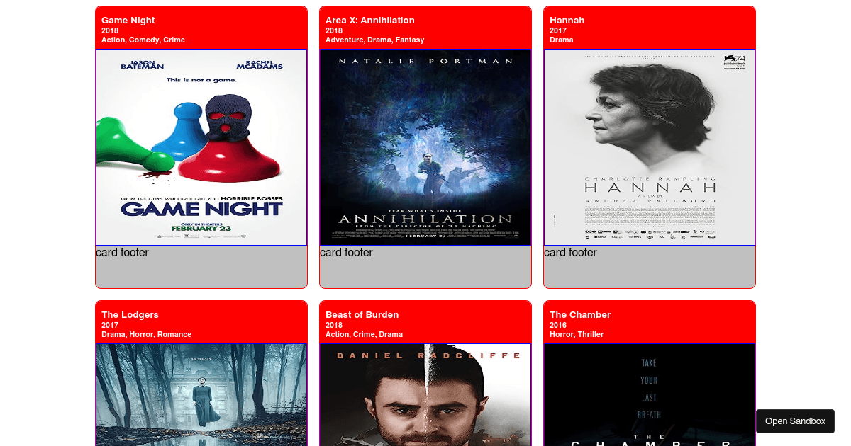 react-movie-cards - Codesandbox